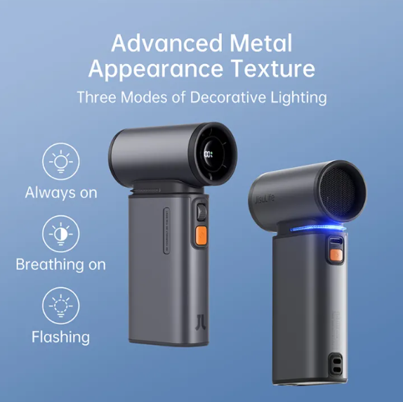 JISULIFE HAND HELD PORTABLE MIN FAN | Lazada PH