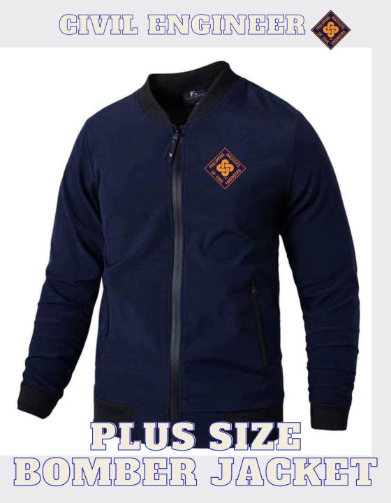 CIVIL ENGINEER Bomber Jacket with PICE Embroidery | Lazada PH