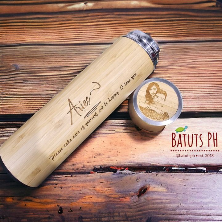 Batuts Ph - Bamboo Tumbler With Name Engraving - Personalized Tumbler ...