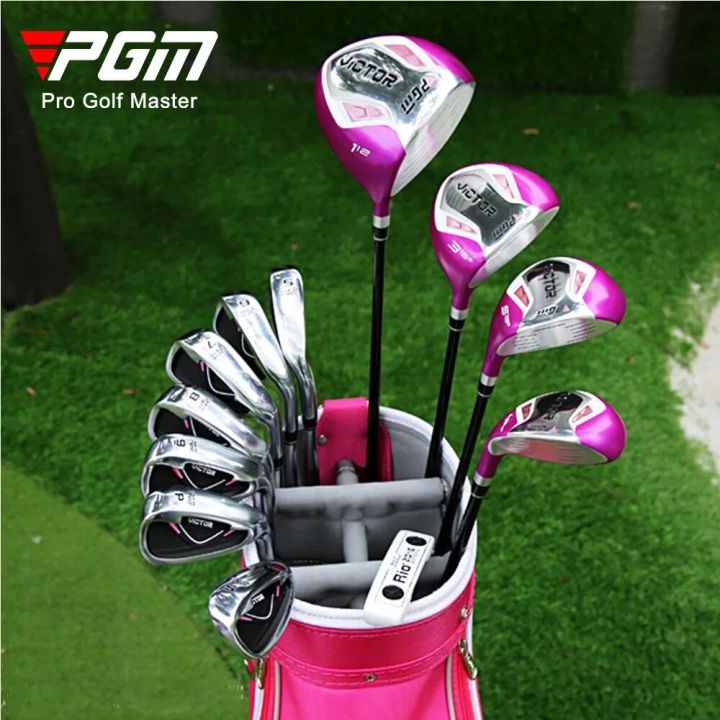 PGM Women's Golf Clubs Sets Carbon Shaft Rod Cutter Wedges Golf Putter ...