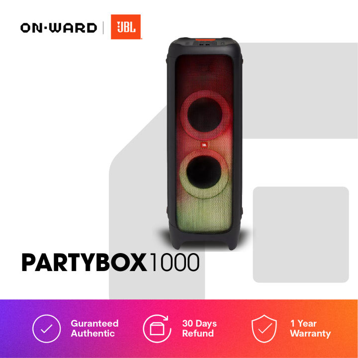 JBL PARTYBOX 1000 Powerful Bluetooth Party Speaker With Full Panel Light Effects | Lazada PH