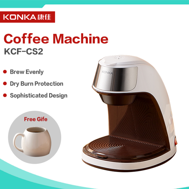 KONKA Coffee Machine portable Coffee Machine Home Coffee Machine 300ml ...