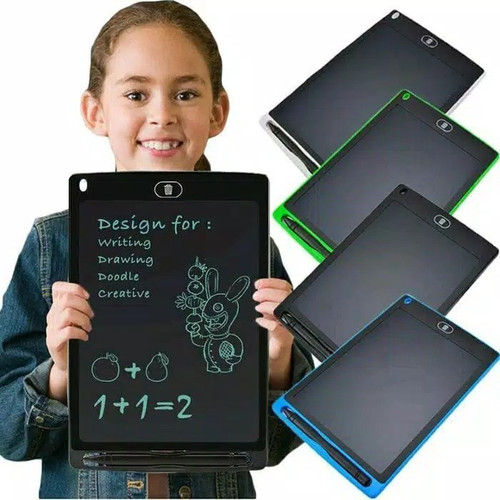 (BISACOD) Papan Tulis Anak LCD Drawing 12 Inch Tablet | Papan Tulis ...