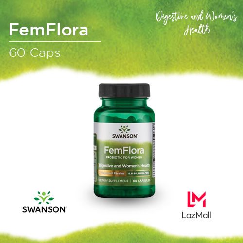 Swanson FemFlora Probiotic For Women 60 Caps | Lazada PH