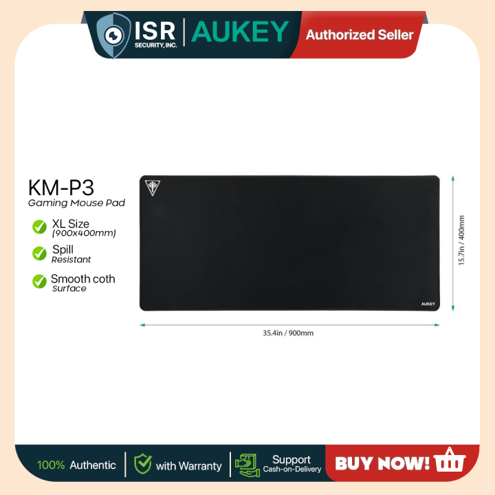 Aukey Km P3 Gaming Mouse Pad Large Xl 354 X 1575 X 015in Thick Extended Mouse Mat Non Slip