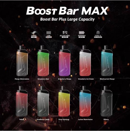 ORIGINAL BOOSTBAR MAXX 12000 PUFF DISPOSABLE KIT | Lazada