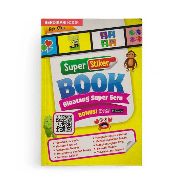 Berdikari - Super Stiker Book Binatang Super Seru - Solusi Book ...