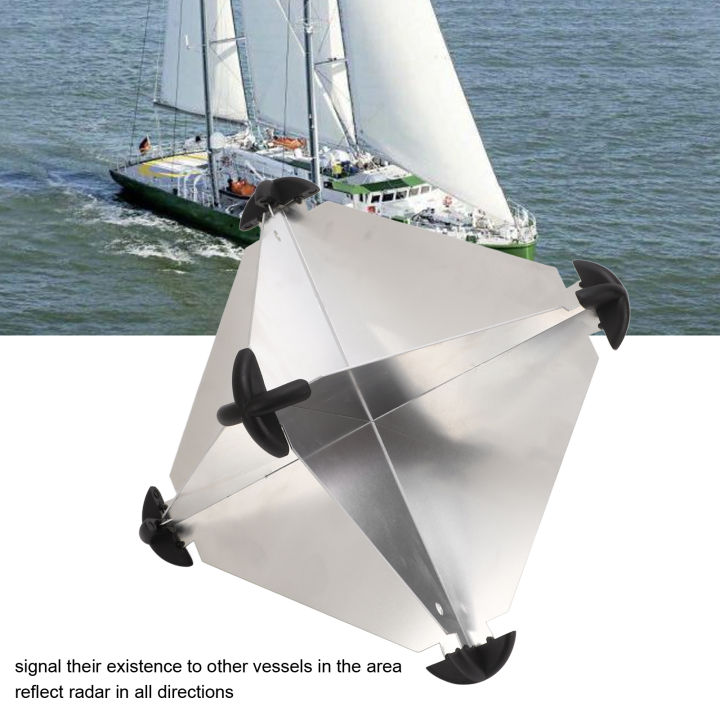 Radar Reflectors 12x12 Inches Practical Easy Installation Marine Radar ...