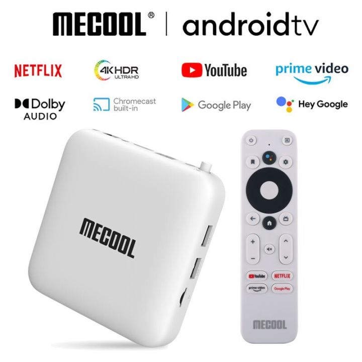 Mecool KM2 Android TV Box Amlogic S905X2 Google Certified Netflix 4K ...