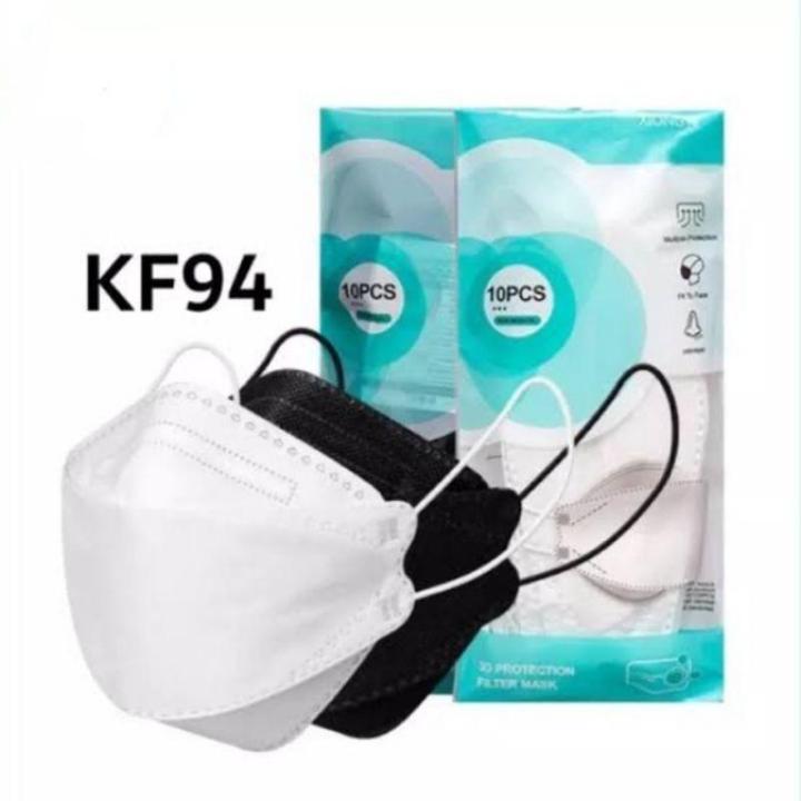 Masker KF94 / Masker KF94 Evo PREMIUM 4ply 1 Box isi 10 pcs / Masker KF94 4Ply isi 10 pcs ...