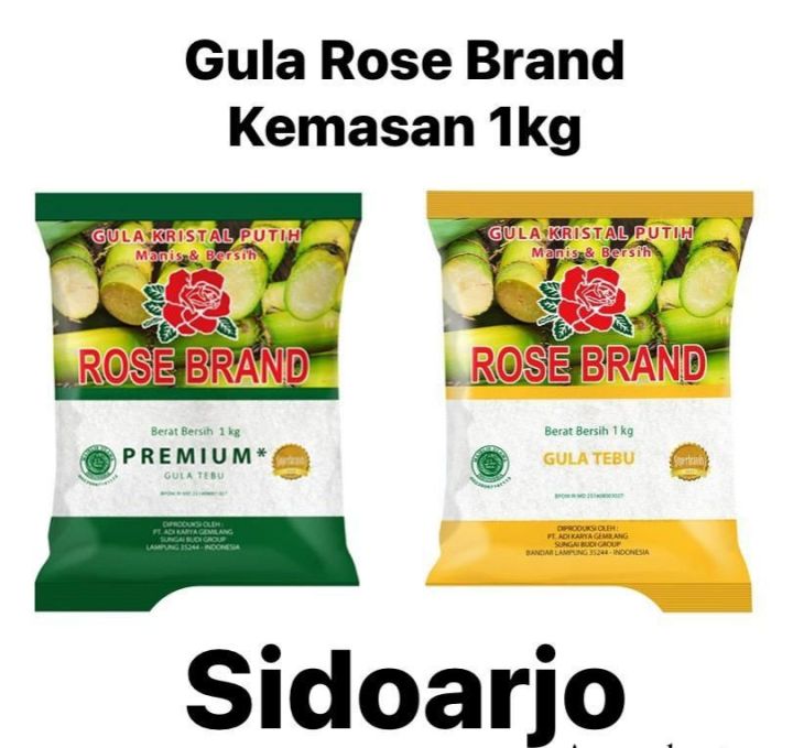 Gula Pasir 1 kg Promo / Gulaku / Gula Pasir Rose Brand / Gula Pasir ...