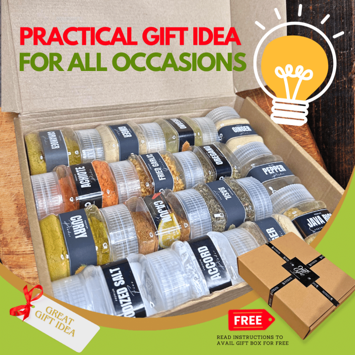ALL HERBS AND SPICES GIFT BUNDLE IDEAS with FREE GIFT BOX if the ...