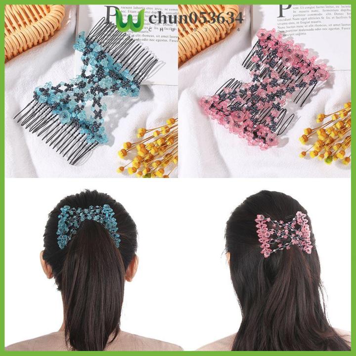 CHUN053634 Women Styling Tool DIY Magic Comb Hair Style Hairpin Magic ...