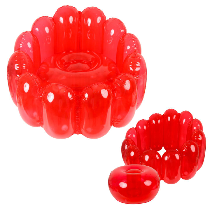 Caim MALL Pvc Inflatable Furniture Portable Inflatable Sofa Chair for ...