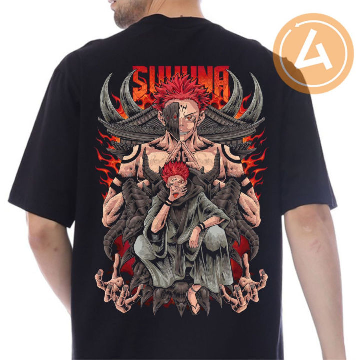 Jujutsu Kaisen Sukuna T-Shirt - JUJUTSU KAISEN UNISEX ANIME DISTRO ...
