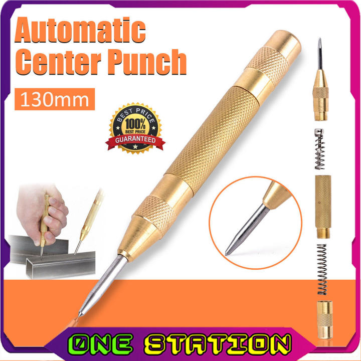130mm Automatic Center Punch Pin Punch Center Puncher Punch Tool Marking Tool Spring Loaded ...