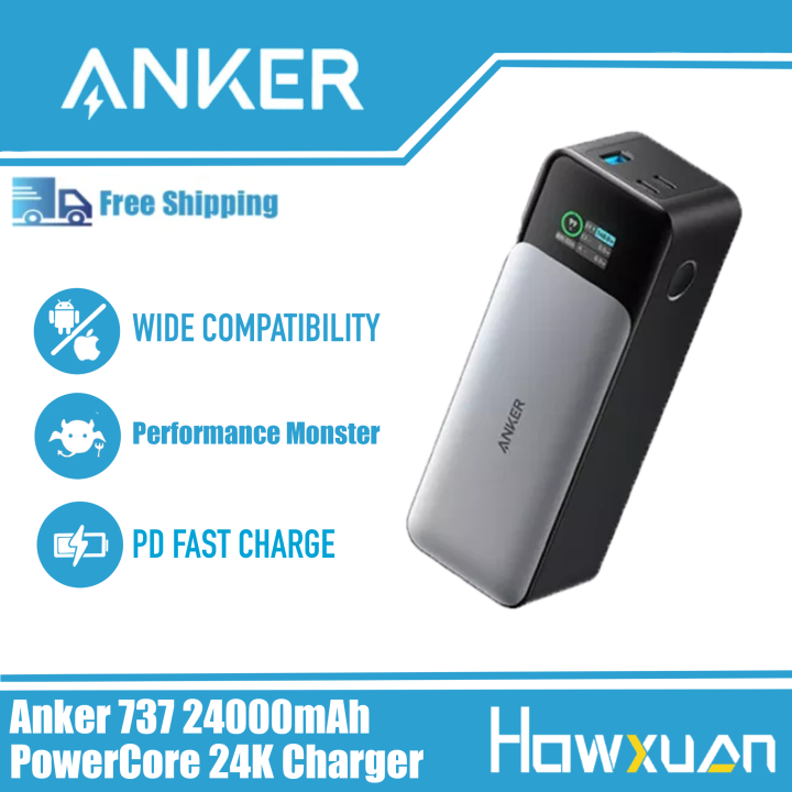 Anker 737 Charger 24000mAh (PowerCore 24K) | Lazada.vn