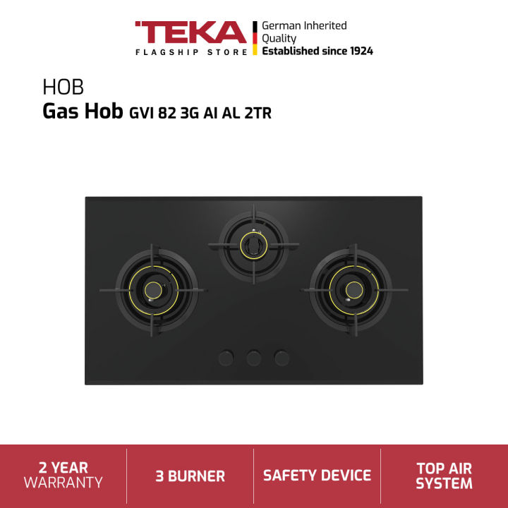 TEKA BUILT IN GAS HOB GVI 82 3G AI AL 3TR | Lazada
