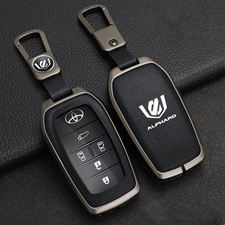 Metal Car Key Case Shell Fit for Toyota Alphard Protector Cover | Lazada