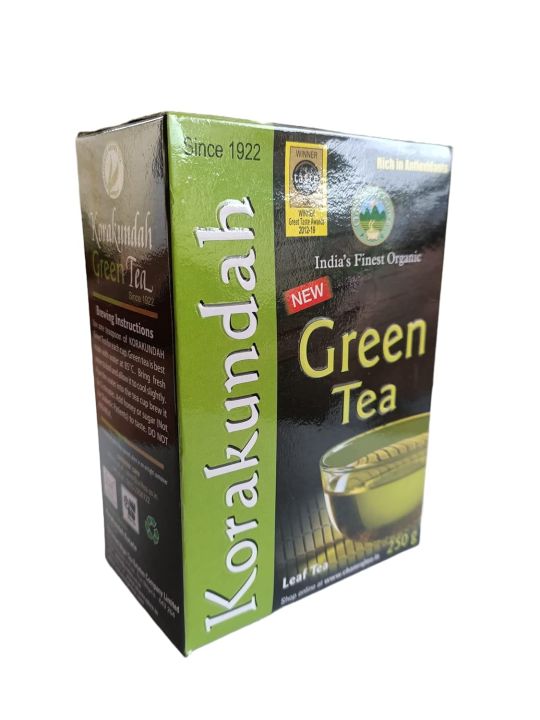 Organic Green Tea 250 g | India's Finest Organic Tea | Rich in Antioxidants | Chamraj Nilgiri ...