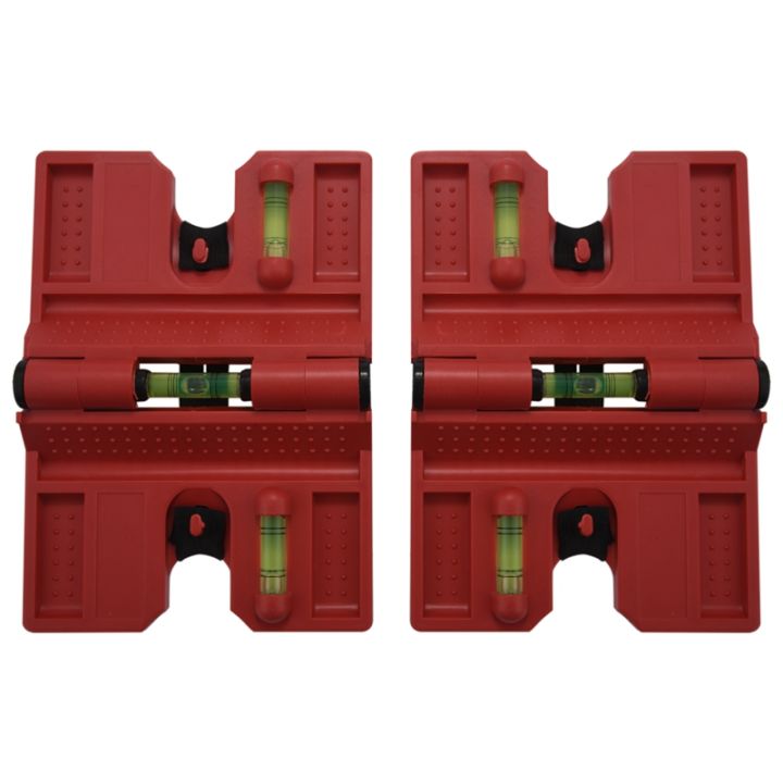 Spirit Level,Magnetic Post Level Tool Folds for Storage, Check Bubble ...