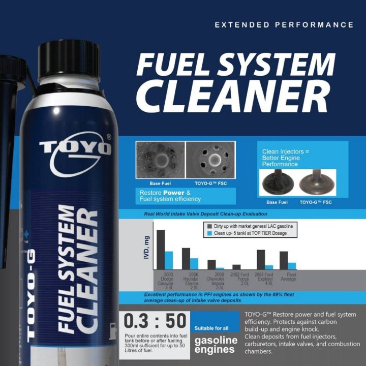 (300ml) Toyo-G Fuel System Cleaner | Lazada