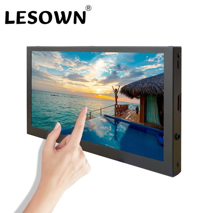 10.1 7 Inch Portable Small Monitor 1024X600 IPS Touch Screen Monitor ...