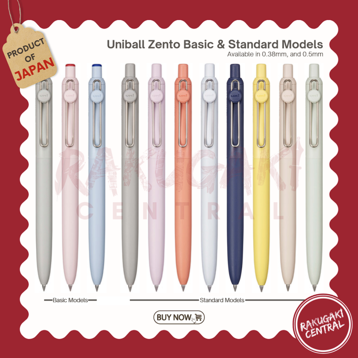 Uniball Zento Basic and Standard Models Pens | Lazada PH