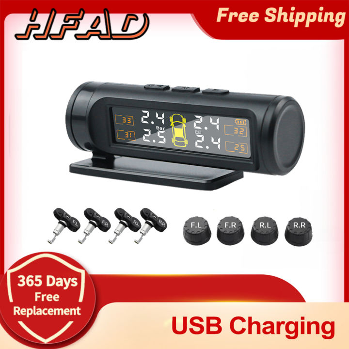 S1 TPMS Smart Car TPMS Auto Monitoring External Devce Tyre Pressure ...