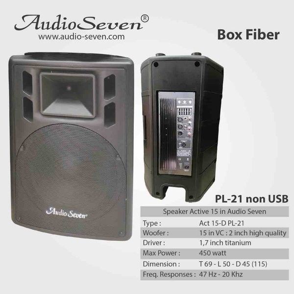SPEAKER AKTIF AUDIO SEVEN 15-D PL 21 15 INCH ORIGINAL AUDIOSEVEN ...