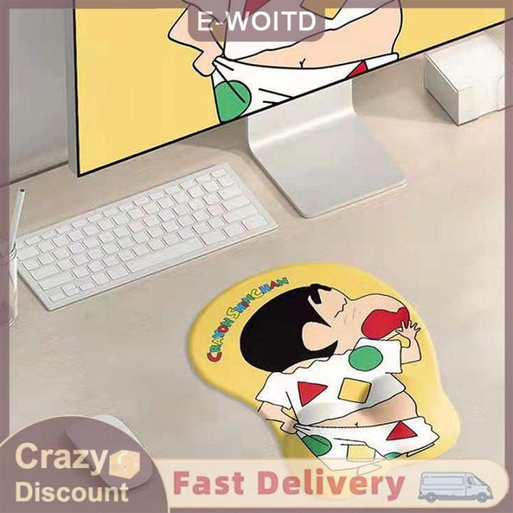 【CHANGXIANG3】 Crayon Shin-chan Anime Mouse Pads với Silicone cổ tay còn ...
