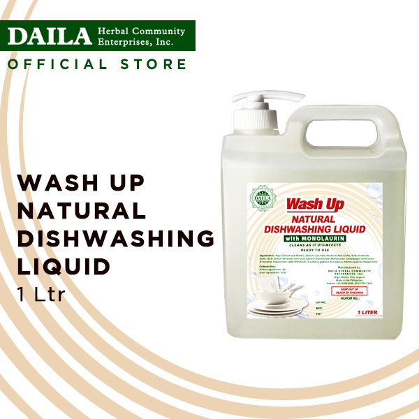 Wash Up Natural Dishwashing Liquid 1 Liter | Lazada PH