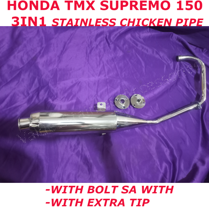 TMX SUPREMO 150 , 3in1 Stainless Chicken PIpe, 3in1 style Chicken Pipe ...