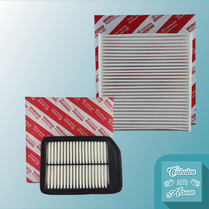 Toyota Wigo Gen2 Air Filter + CABIN filter package (2017-2022) | Lazada PH