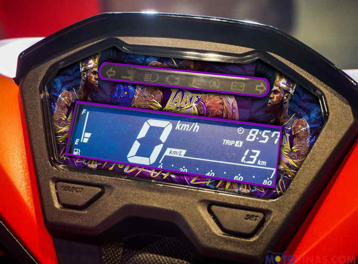 HONDA CLICK GAUGE PANEL DECALS | Lazada PH