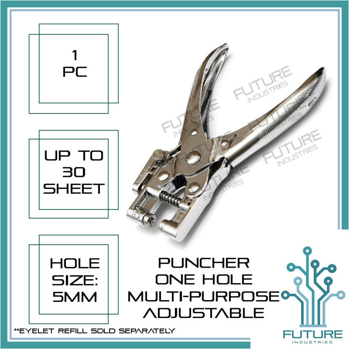 Single Hole Puncher Eyelet Puncher Handheld 3mm 5mm 6mm Light Duty ...