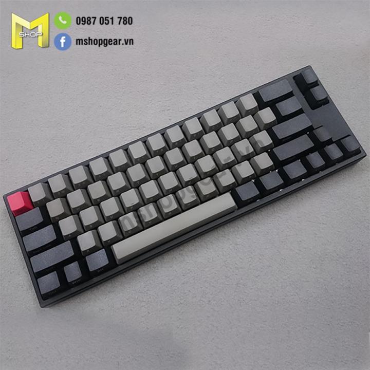 Set keycap PBT Dolch cho Leopold 660m và Bàn phím layout 60% ANSI | Lazada.vn