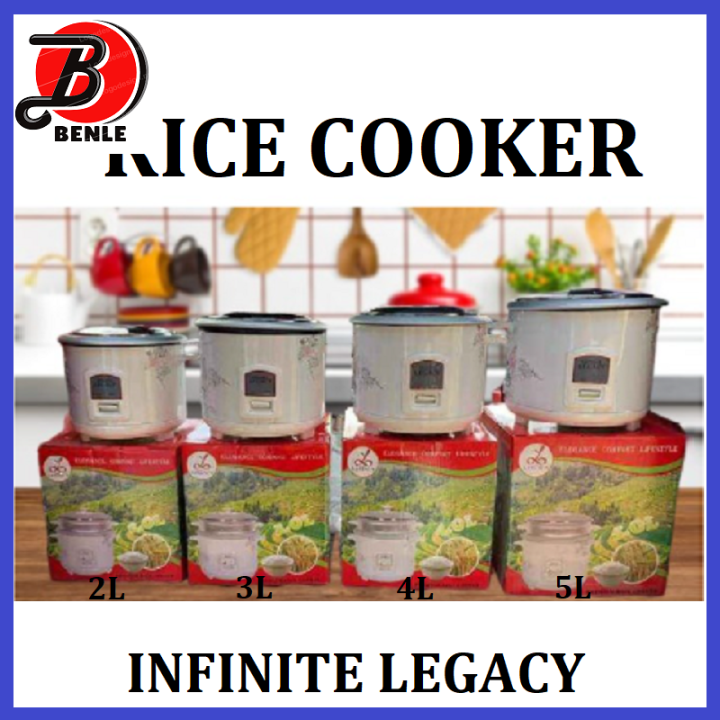 RICE COOKER (2L - 5L) - INFINITE LEGACY | Lazada PH