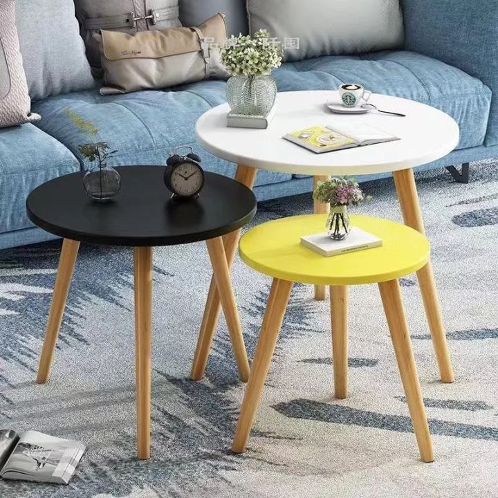 Living room side table coffee table bedside table sofa corner tea table ...