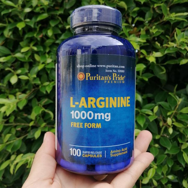 แอลอาร์จีนีนPuritan-Pride-L-Arginine-1000-mg-100-Rapid-Release-Caps1,000 mg 100 Rapid Release ...
