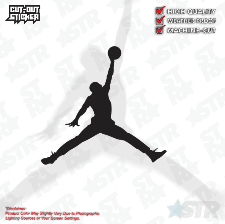 Air Jordan Jumpman LOGO Cut-Out Sticker Waterproof | Lazada PH