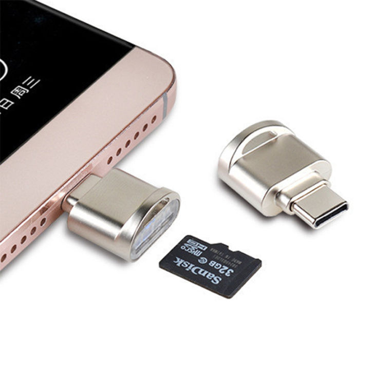 Micro SD TF Card Reader Adapter Compatible with Mobile Phone Tablet ...