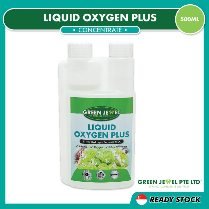 Green Jewel Hydrogen Peroxide 11.9%, Liquid Oxygen Plus, H2O2 Fungicide ...