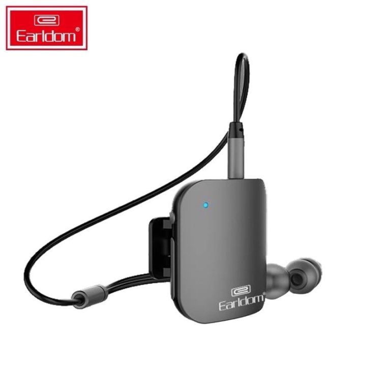 Earldom BH02 Clip on Bluetooth หูฟังบลูทูธ หูฟังไร้สาย แบบคลิปหนีบติดเสื้อ | Lazada.co.th