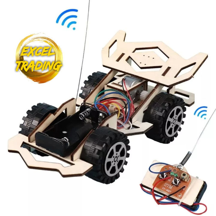 Projek RBT Tahun 6 : DIY Remote Control Wooden Racing Car Model for ...