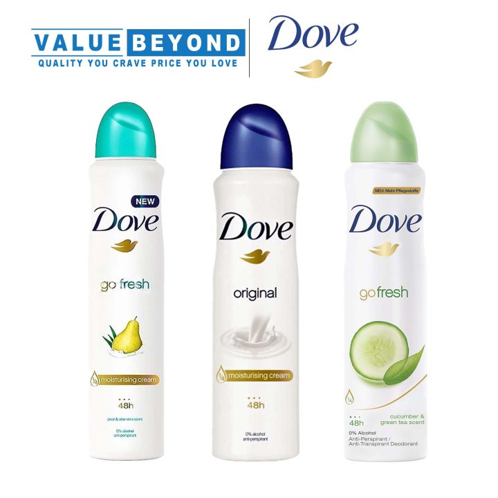 Dove Deodorant Spray | Body Spray 250ml | Lazada Singapore