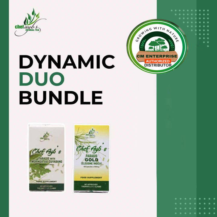 Dynamic Duo PMG Capsule 60caps and Paragis Gold 60caps | Lazada PH