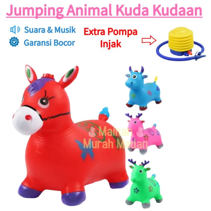 Mainan Murah Medan - Jumping Animal Music - Mainan Tunggang/Kuda ...