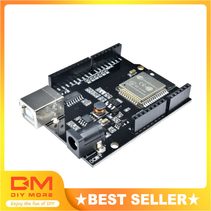 DIYMORE TTGO UNO D1 R32 ESP32 WiFi+Bluetooth+UNO WeMos D1 R32 USB-B 4MB ...