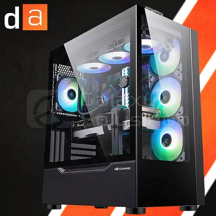 Digital Alliance DA Gaming N30 Tempered Glass Mid Tower Gaming Case ...